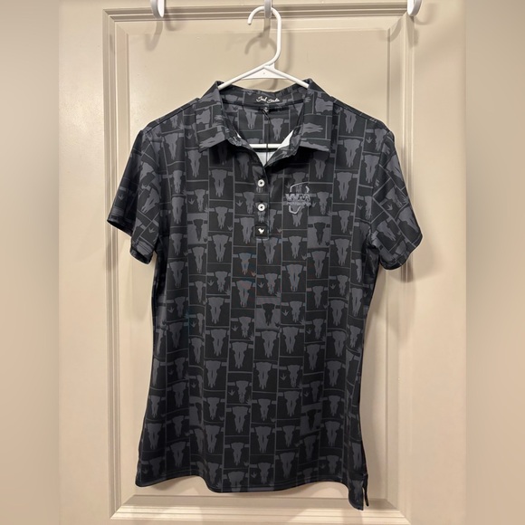 Bad Birdie | Tops | Bad Birdie Black Abstract Phoenix Waste Management ...
